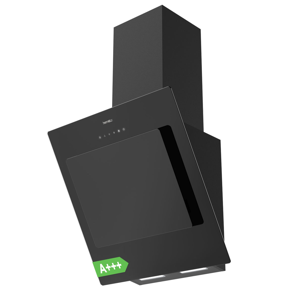 Hermitlux Extractor Hood 60cm, Energy Class A+++ Extractor Hood Recirc